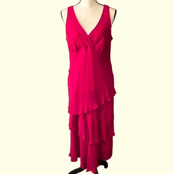 jonathan martin | Dresses | Vintage Y2k Jonathan Martin Sleeveless Red ...